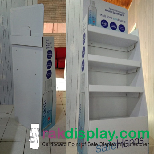 Rak karton Safehand – Rak Display Indonesia
